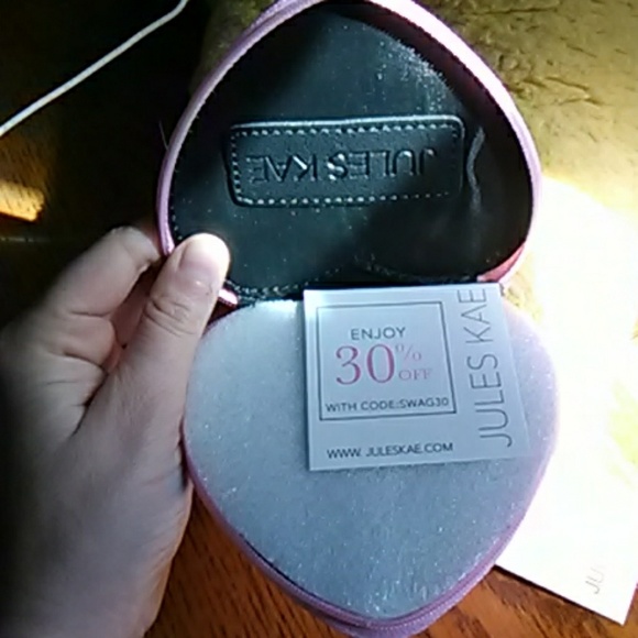 Jules Kae | Bags | Pink Heart Jules Kae Change Purse | Poshmark